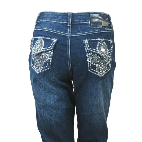 one 5 one | Shorts | Denim Cropped Capri Short Jeans S Blue Cotton ...
